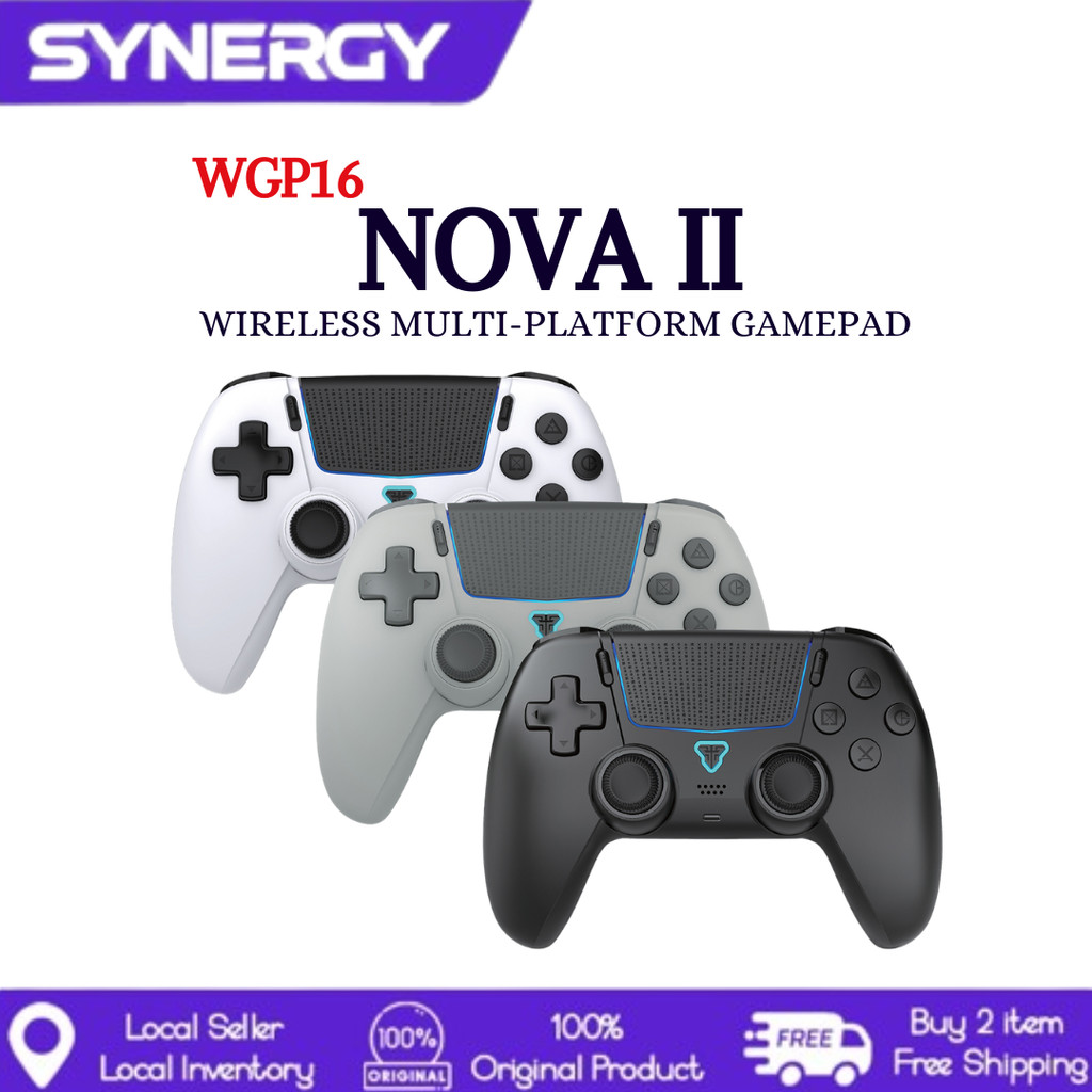 Fantech NOVA II WGP16 Wireless Gamepad with Hall Effect for PS4, PC ...