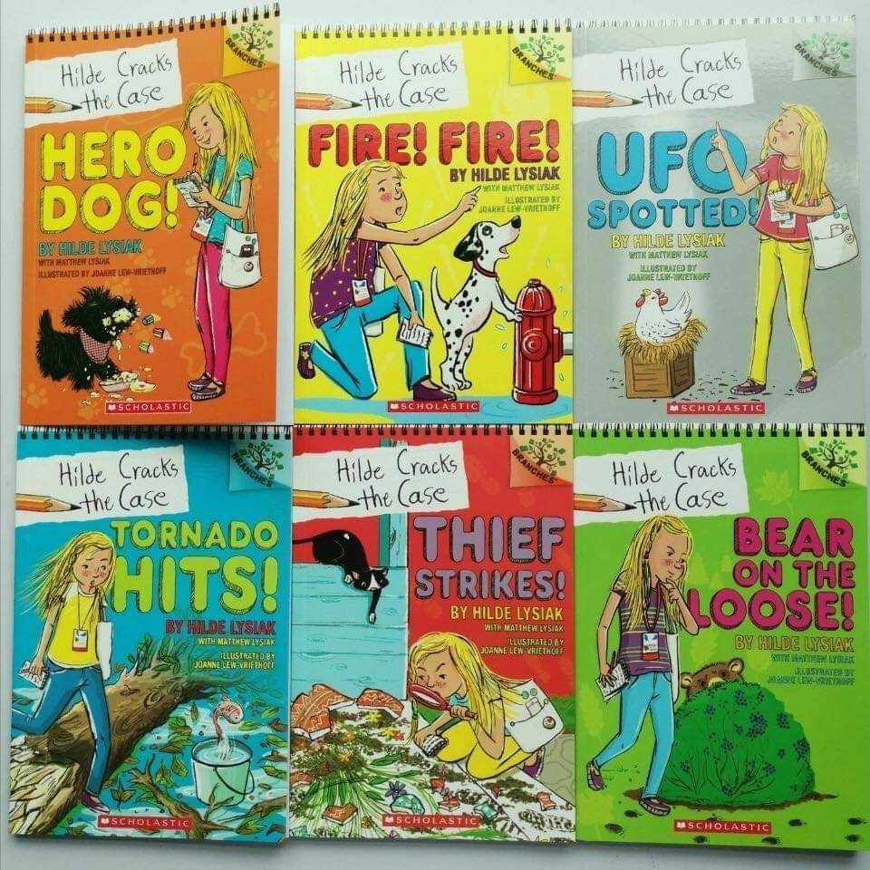 UK Hilde Cracks the Case Book Collection (6 books) by Hilde Lysiak ...