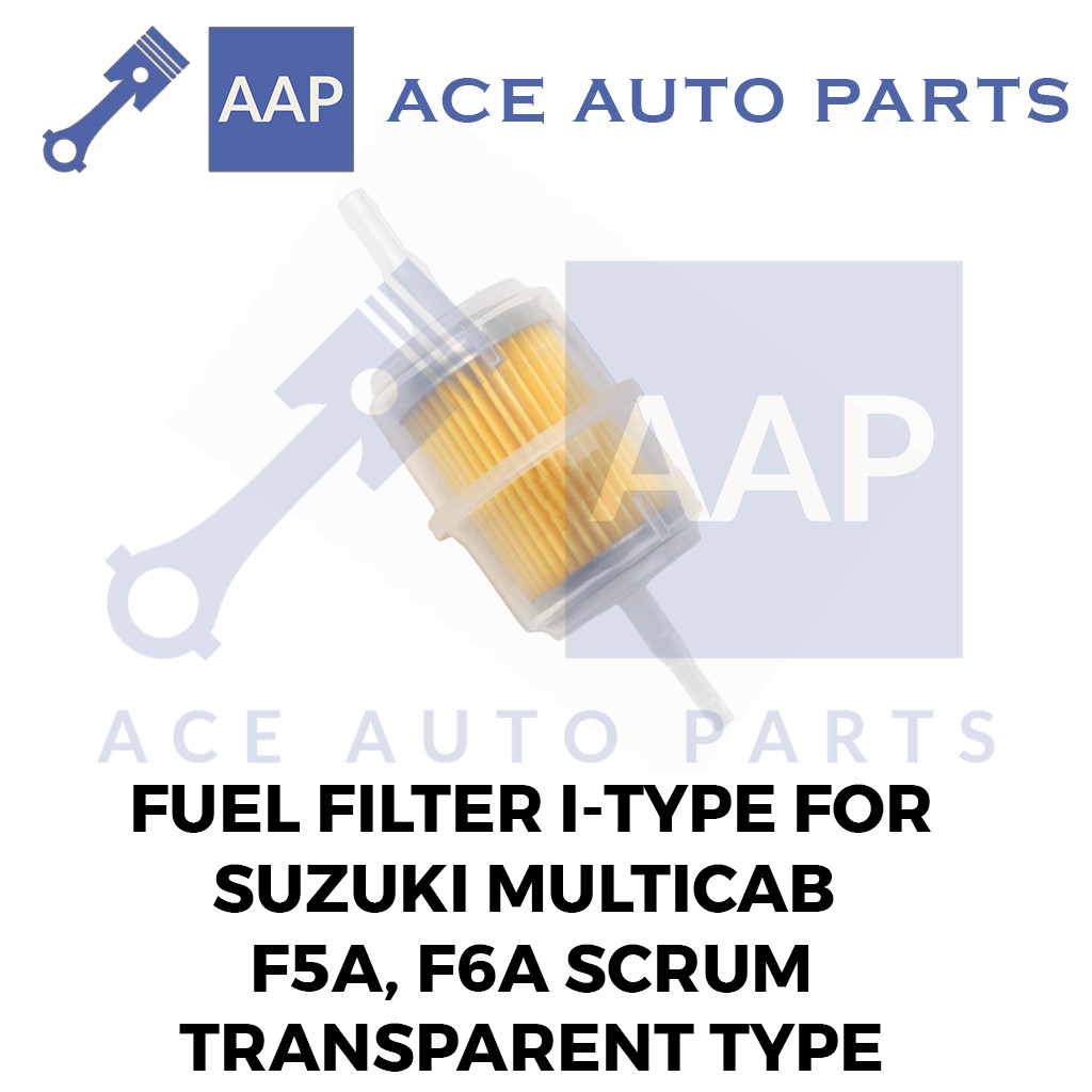 Fuel Filter Suzuki Multicab F5A, F6A Scrum Straight Transparent I-Type ...
