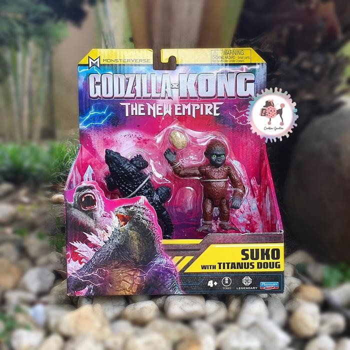 Godzilla x Kong The New Empire Suko with Titanus Doug Action Figure ...