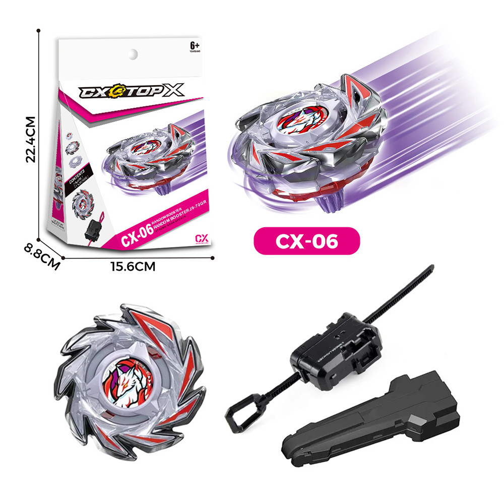 Beyblade X CX-06 01 Fox Brush Full Set Beyblade Xtreme with Ripcord ...