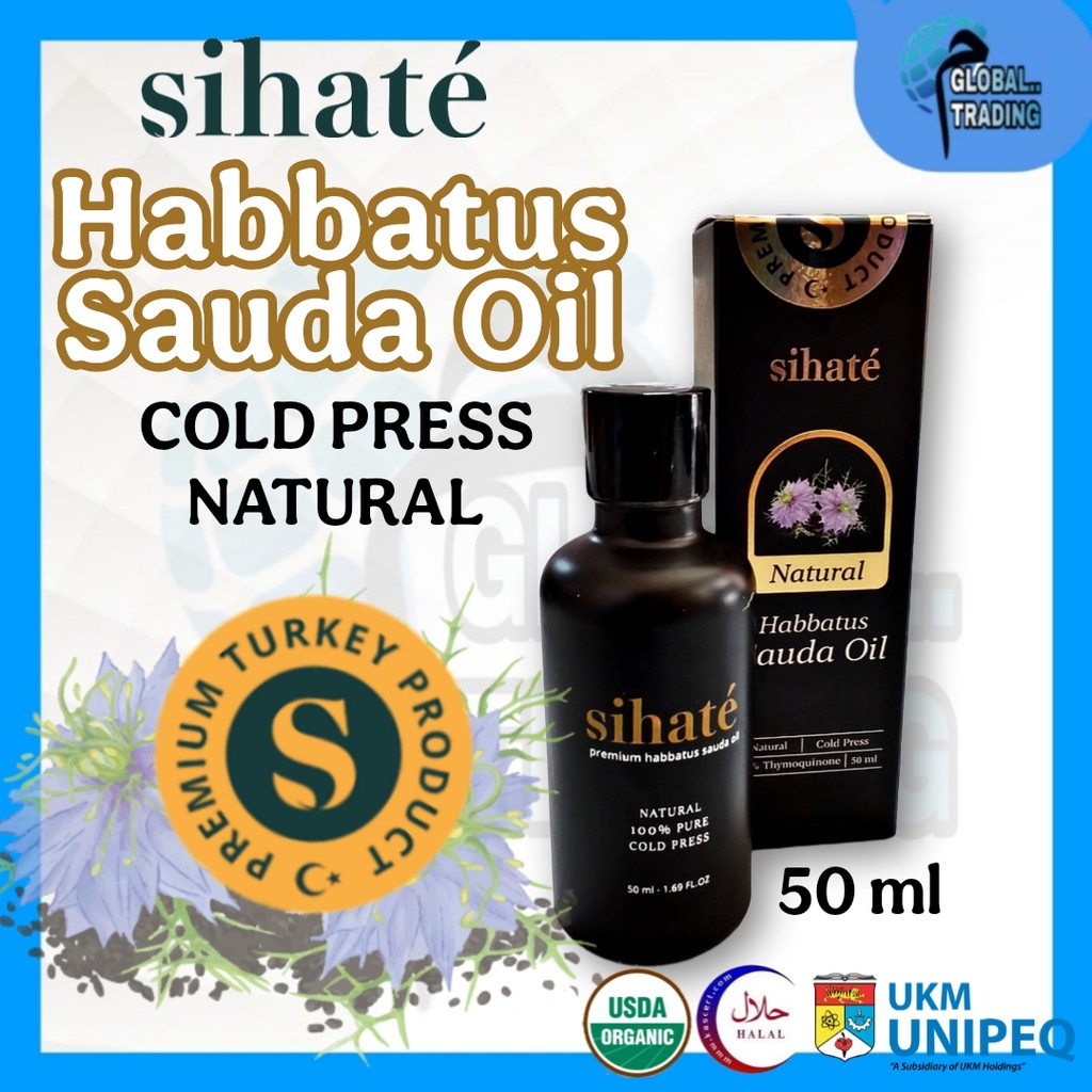 Sauda Sihate Habbatus Sauda Oil Sihate Minyak Habbatus Sauda 50ml ...