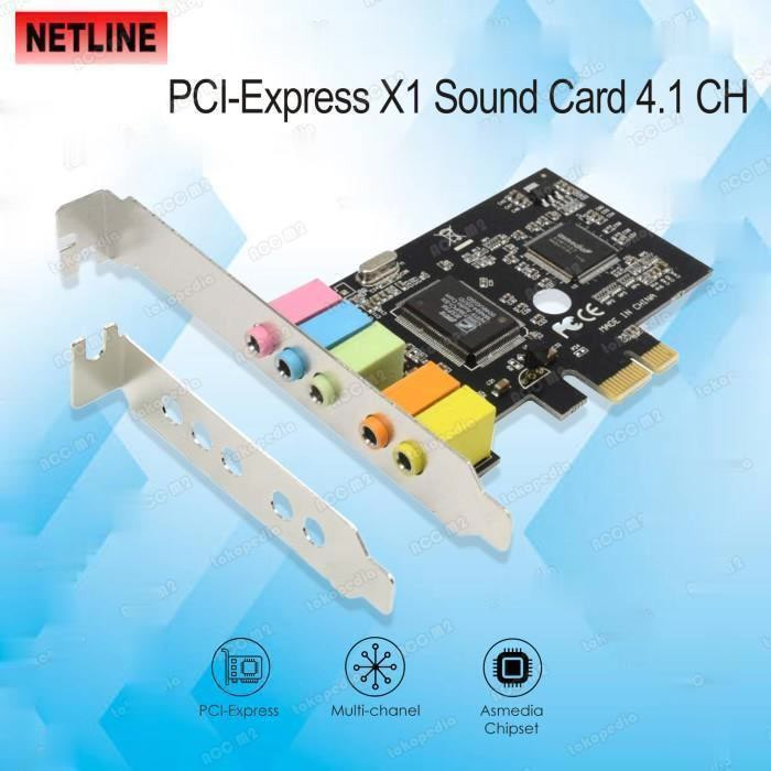 Pcie X1 SOUND CARD 4.1 CH CMI 8738 SOUND CARD PCI-E EXPRESS | Shopee ...