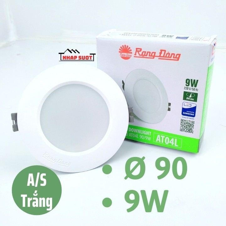 Led downlight Rang Dong Ceiling Light With Aluminum Body, Snow White ...
