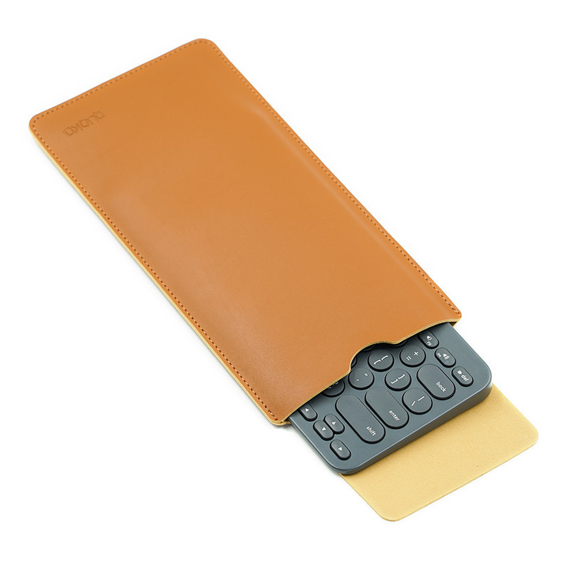 Logitech K380 Leather Keyboard Bag Tablet Keyboard Storage Bag Portable ...