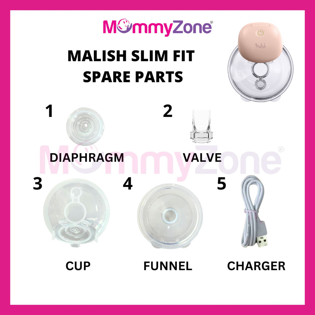 Malish - E-Pump Slim Fit Alat Ganti Pamsusu / Spare Parts Breastpump ...