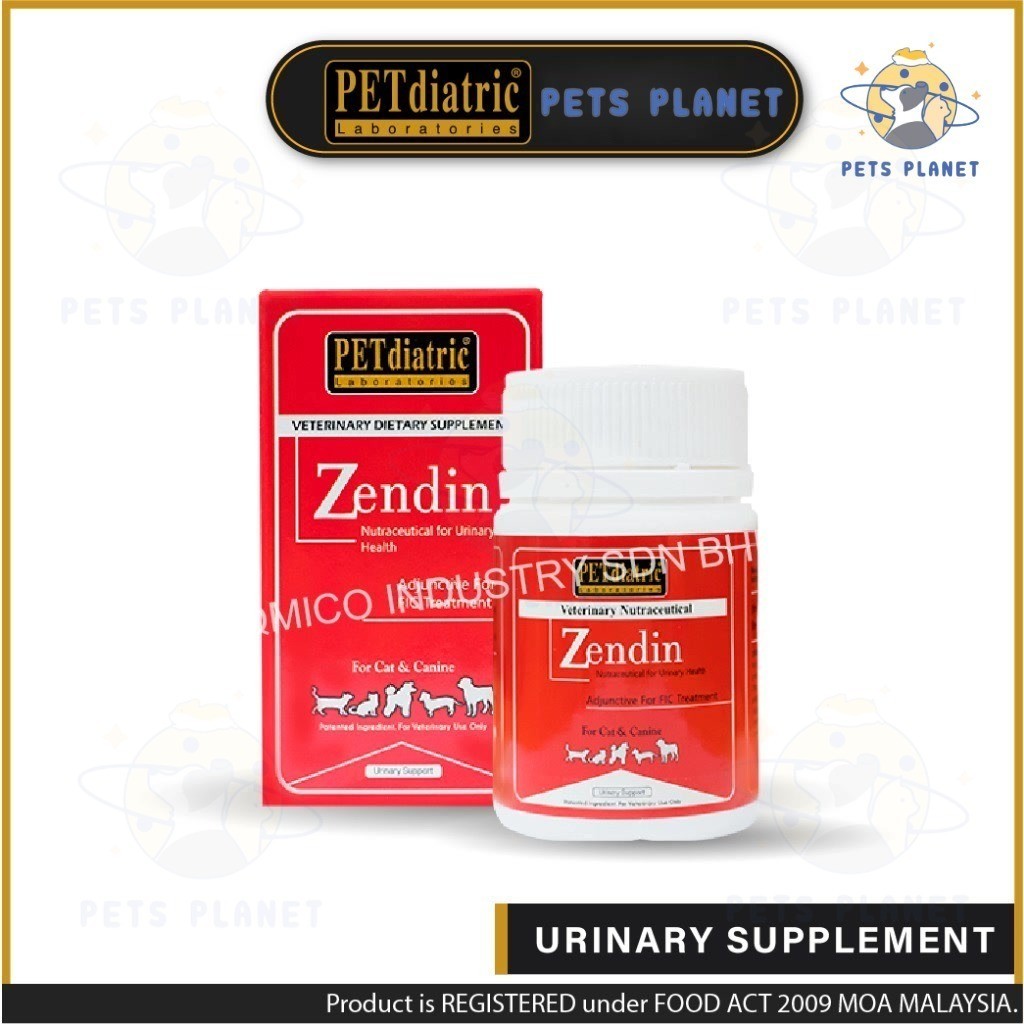 Petdiatric Zendin® Nutraceutical For Urinary Health for Dogs and Cats ...