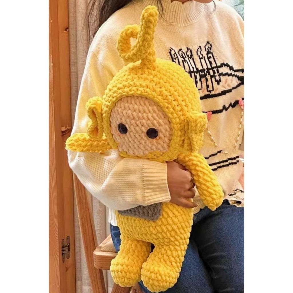 Handmade diy Teletubbies Oversized Regular Version Full Set Crochet ...