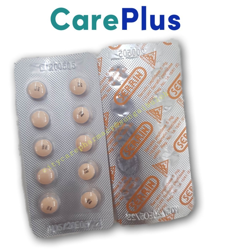 SERRIN TABLETS 10's (EXP: 10/2025) | Shopee Malaysia