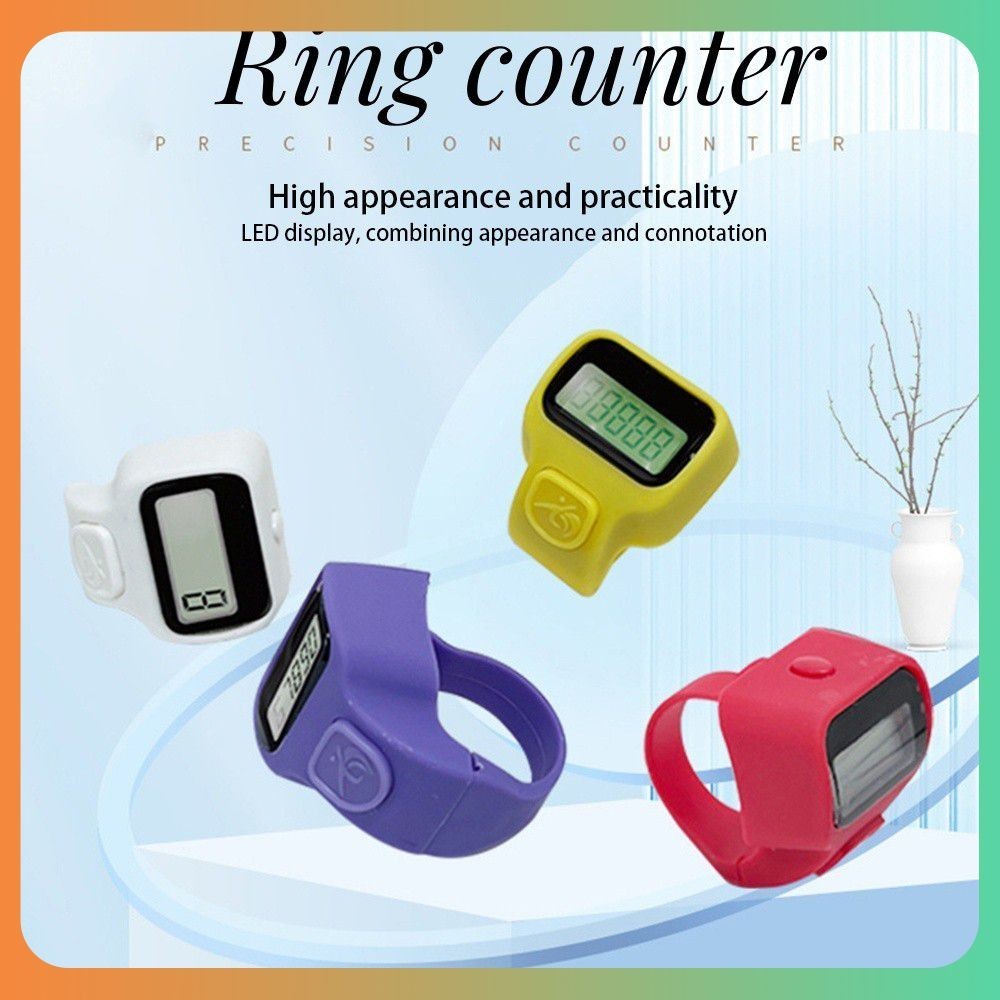 Ring Counter Led Counter Stress Relief Counter Numerical Rosary Counter ...