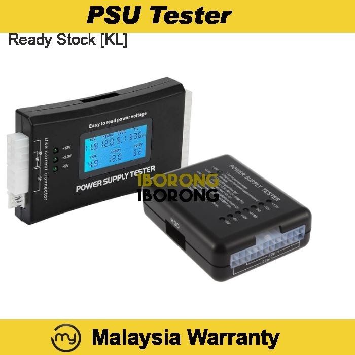 Power Supply Tester PC 20/24 Pin PSU ATX SATA Tester | Shopee Malaysia