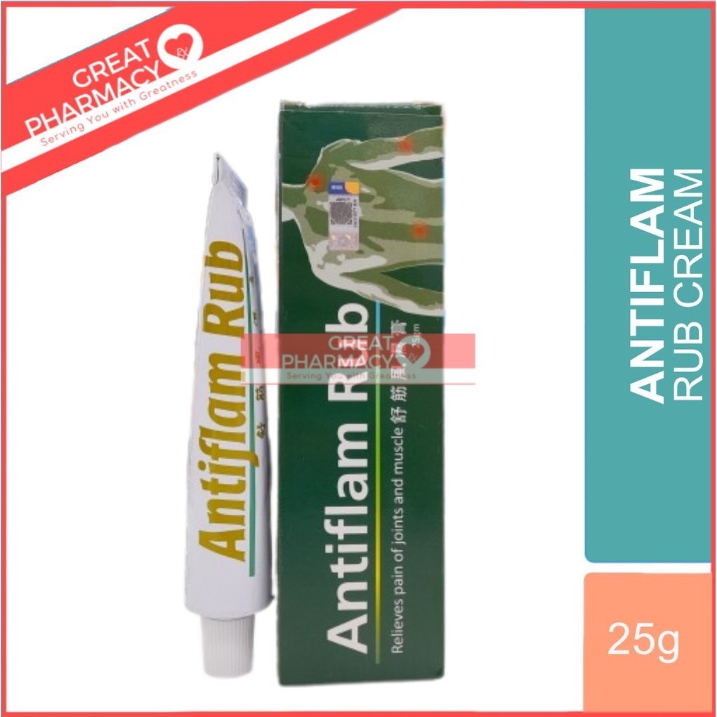 ANTIFLAM RUB CREAM 25G | Shopee Malaysia