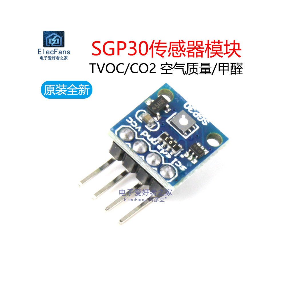 Sgp30 Gas Sensor Module Tvoc Co2 Air Quality Formaldehyde Detection Carbon Dioxide Measuring