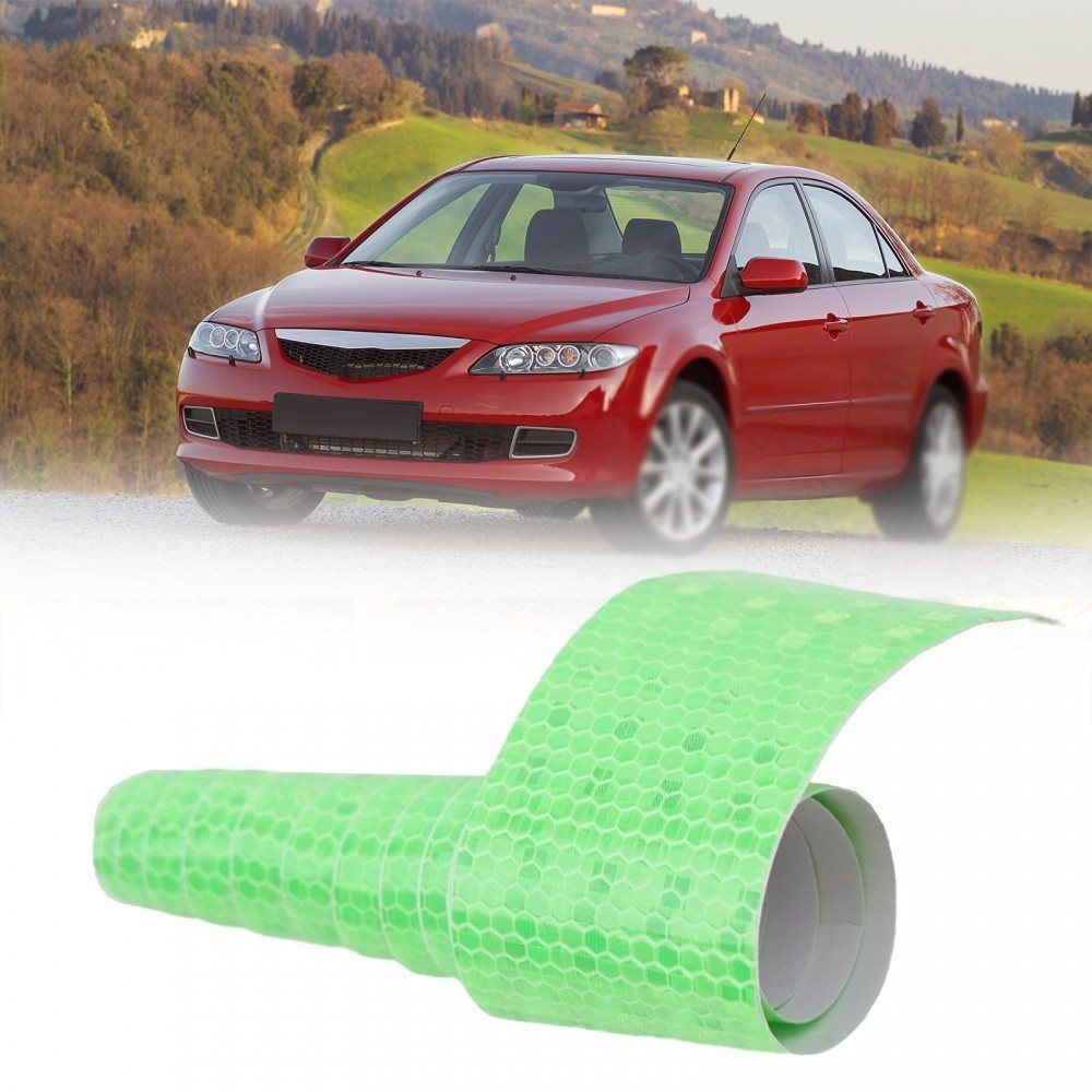 Reflective Safety Sticker Reflector Tape Decals Car Bike Night Traffic ...