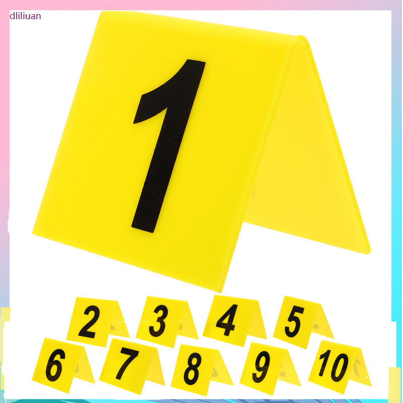 10pcs Stickers Table Card Name Place Cards Holders Greeting The Sign ...