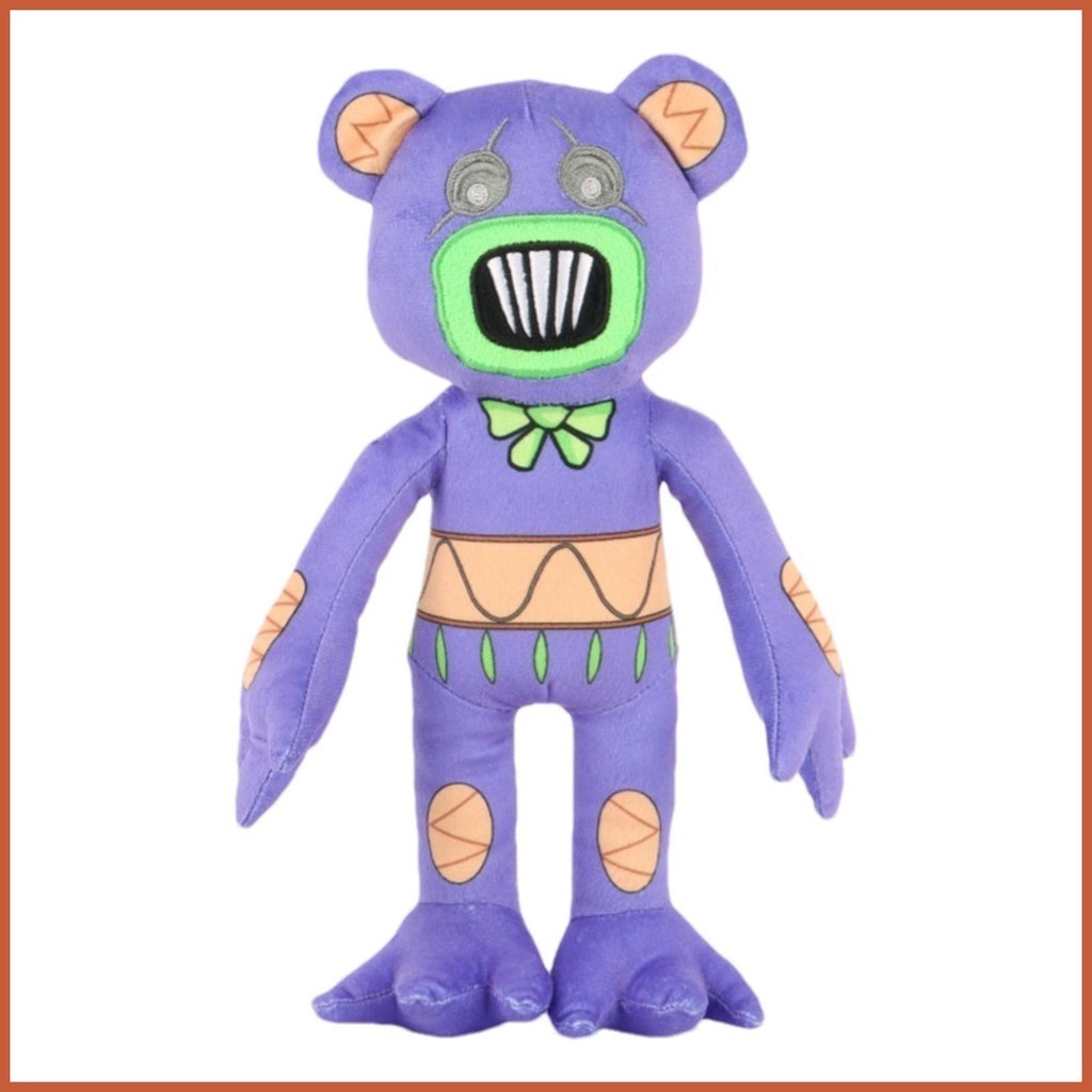 Spooky Anime Plush Toy Scary Bear Shape Plushies Pillow Toy Anime Plush ...
