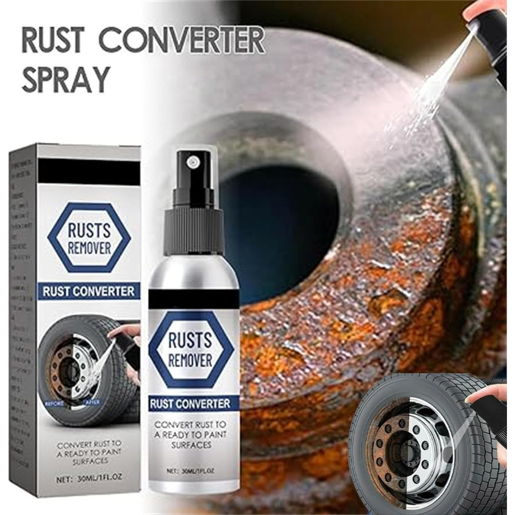 Anti Rust Conversion Agent Spray Car Wheel Hub Tire Rims Door Lock ...