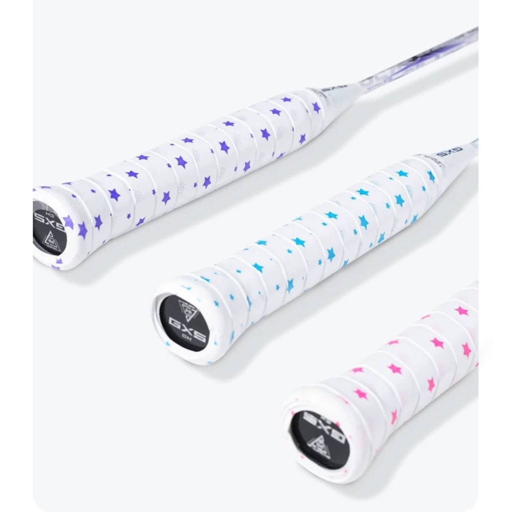 PURUI STAR Rainbow Badminton Racket Overgrip Cartoon NonSlip PU absorb ...