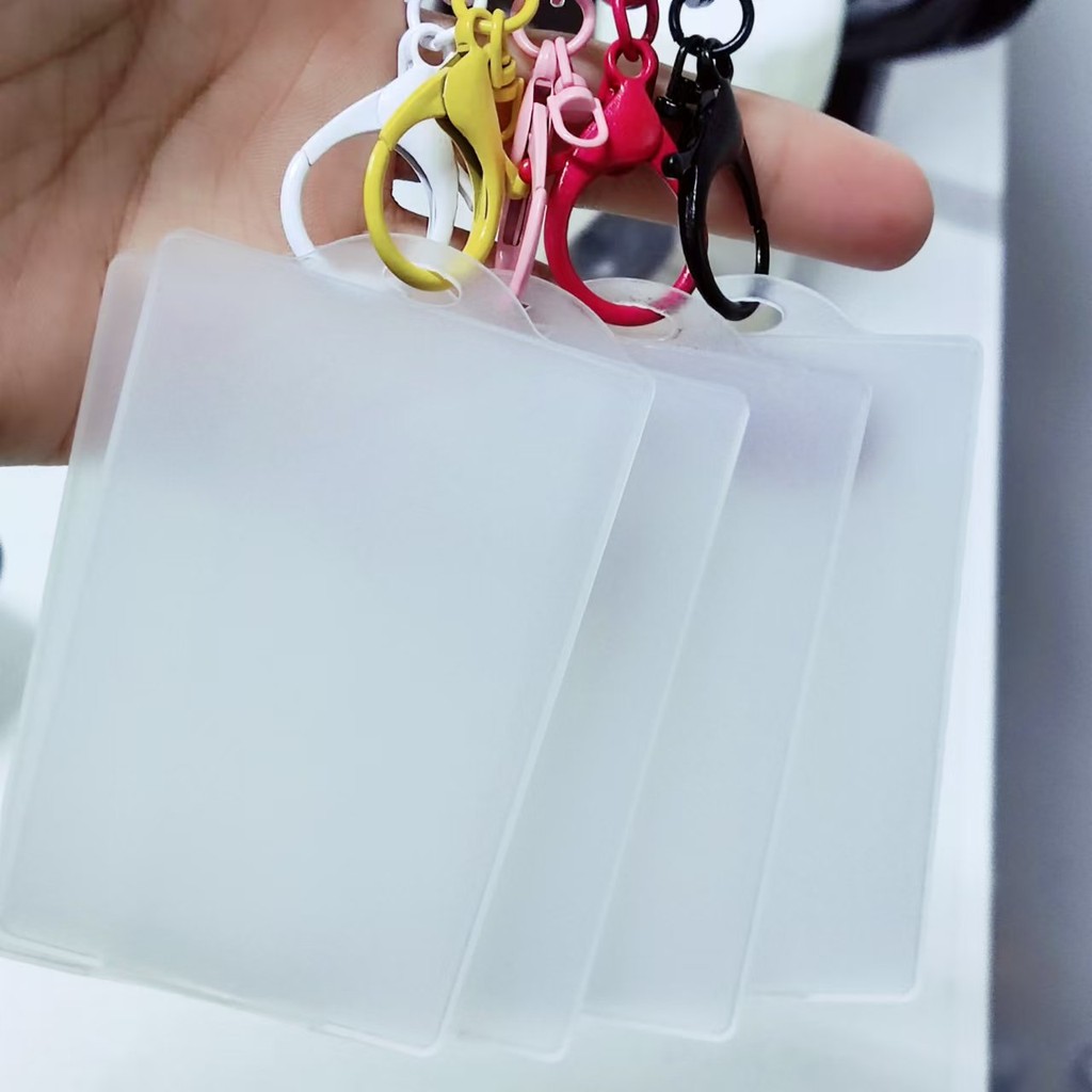 Plastic student ID card transparent protective cover PP ID card cover ...