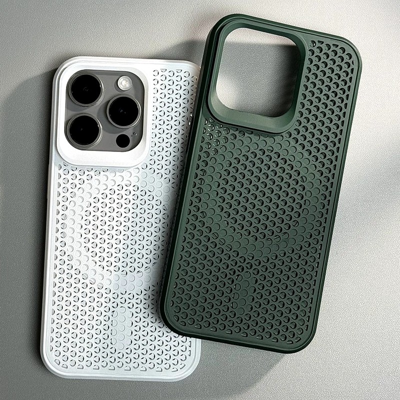 Luxury Dissipate Heat Phone Case For iPhone 11 12 13 14 15 Pro Max Plus ...