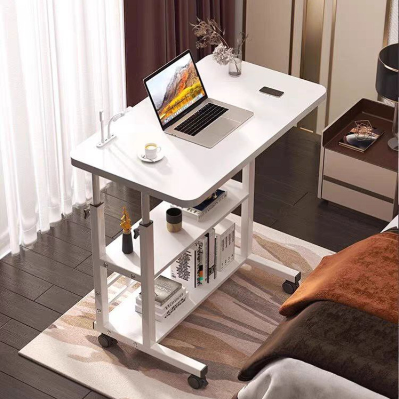 Moving Table Meja Tulis Computer Table Sofa Side 50/60/80CM Adjustable ...