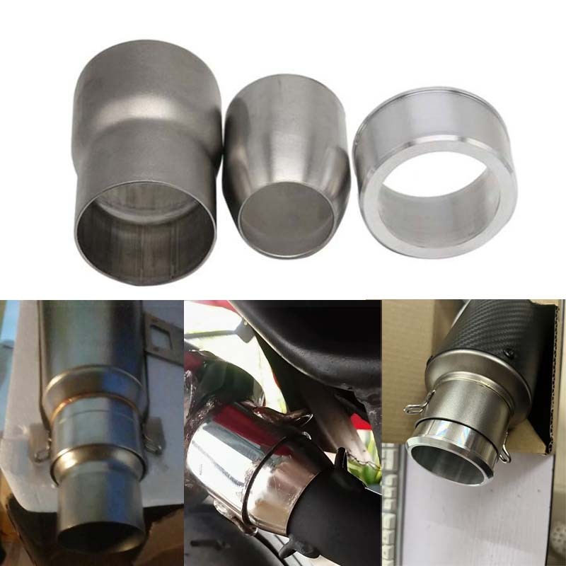Moto Exhaust Pipe Adapters 38-51MM 60-51MM Connector Adapter Motorcycle ...