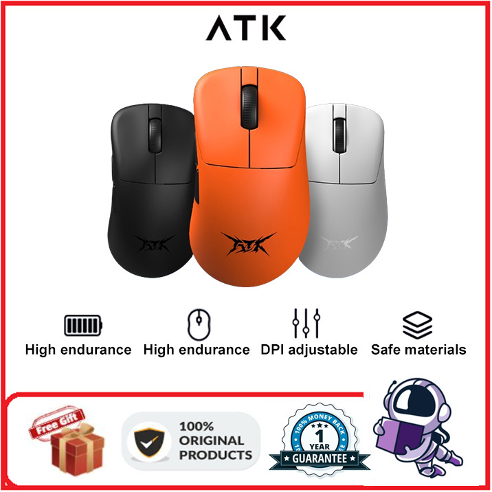 ATK Z1 Wireless Dual Mode Gaming Mouse Time of Ultra Long Endurance ...