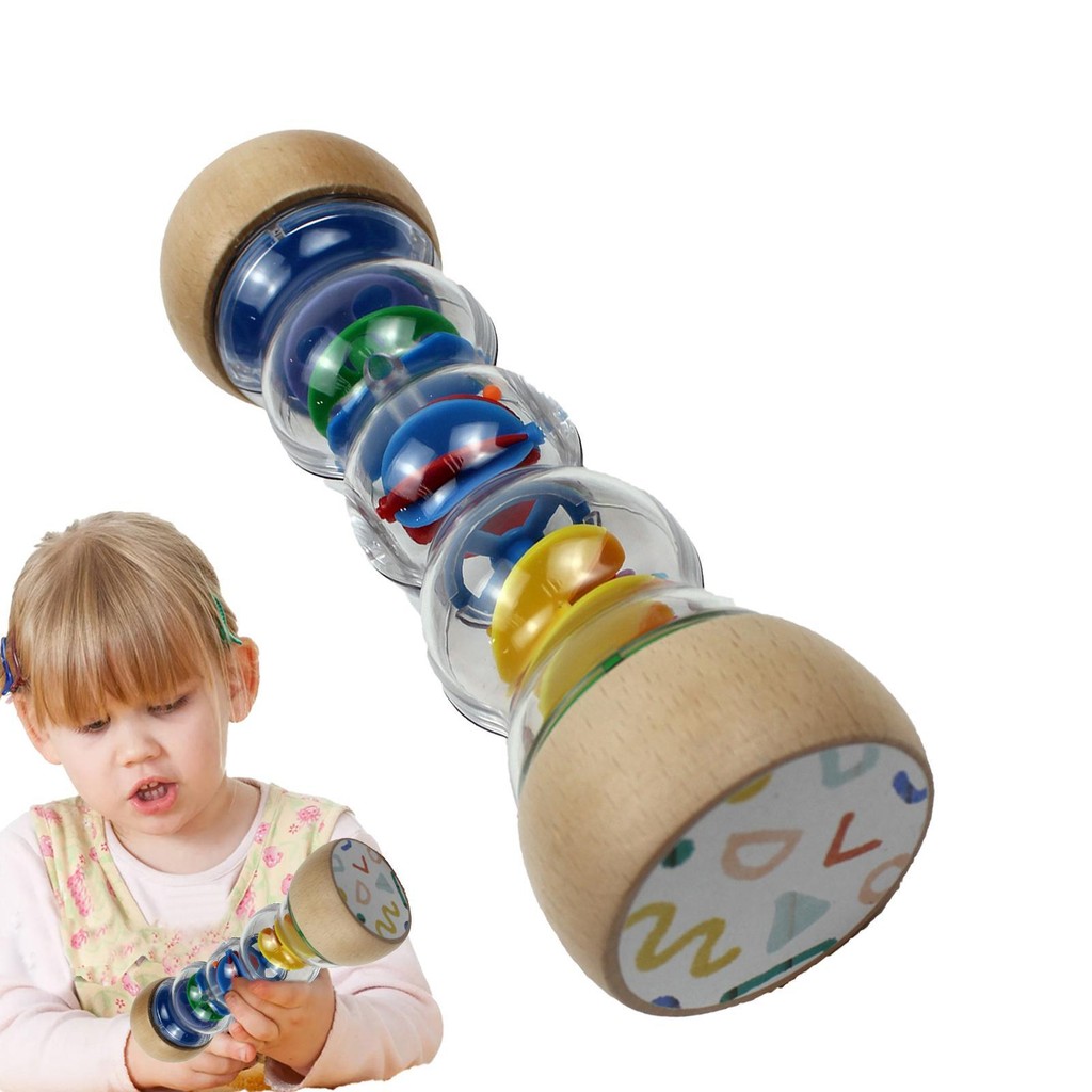 Rain Stick Sensory Toy Rainfall Rattle Tube Rainstick Shaker ...