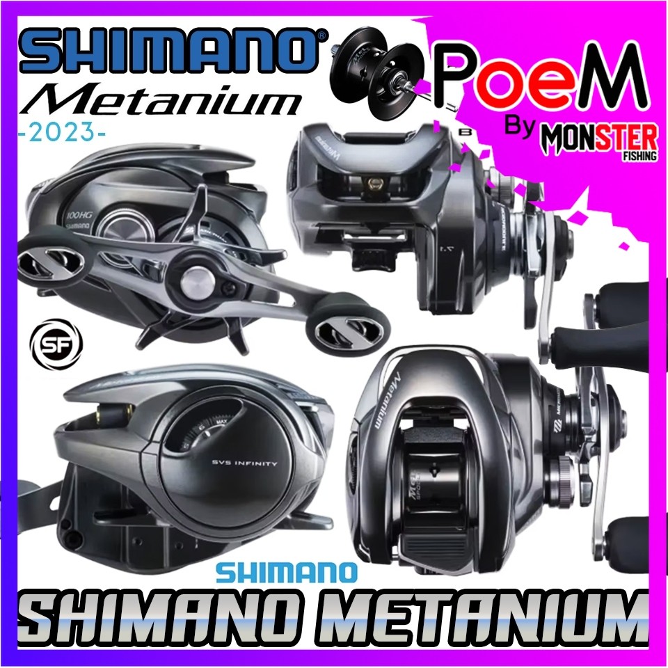 2023 SHIMANO METANIUM 100/101 HG And XG Drip Reel (Both Right And Left ...