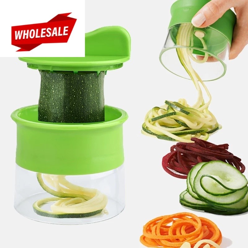 (BC) Kitchen Multifunctional Spiral Grater / Rotary Shredder For Fruits ...
