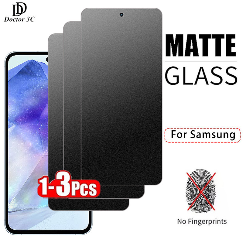 Matte Tempered Glass For Samsung ss Galaxy A55 A54 A52 A52s A35 A34 A25 A24 A16 A15 A14 A06 A06s ...