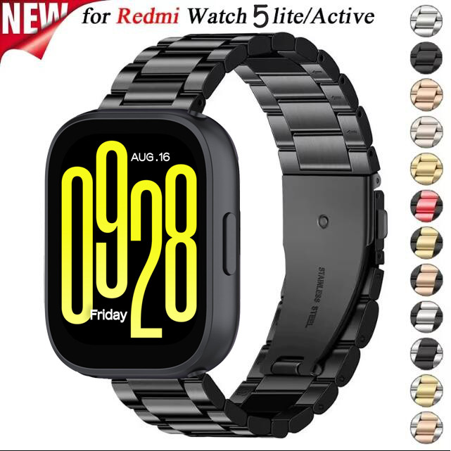 Redmi Watch 5 Active Smart Watch Strap Stainless Steel Wristband ...