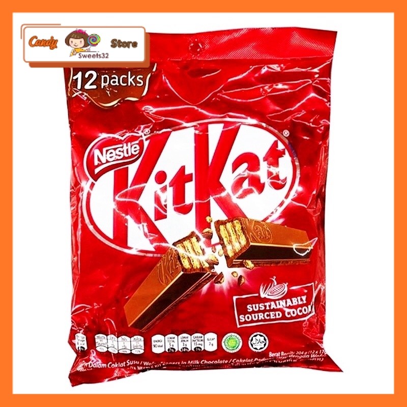 Nestle Kit Kat FUN PACK 204g (12 X 17g) | Shopee Malaysia