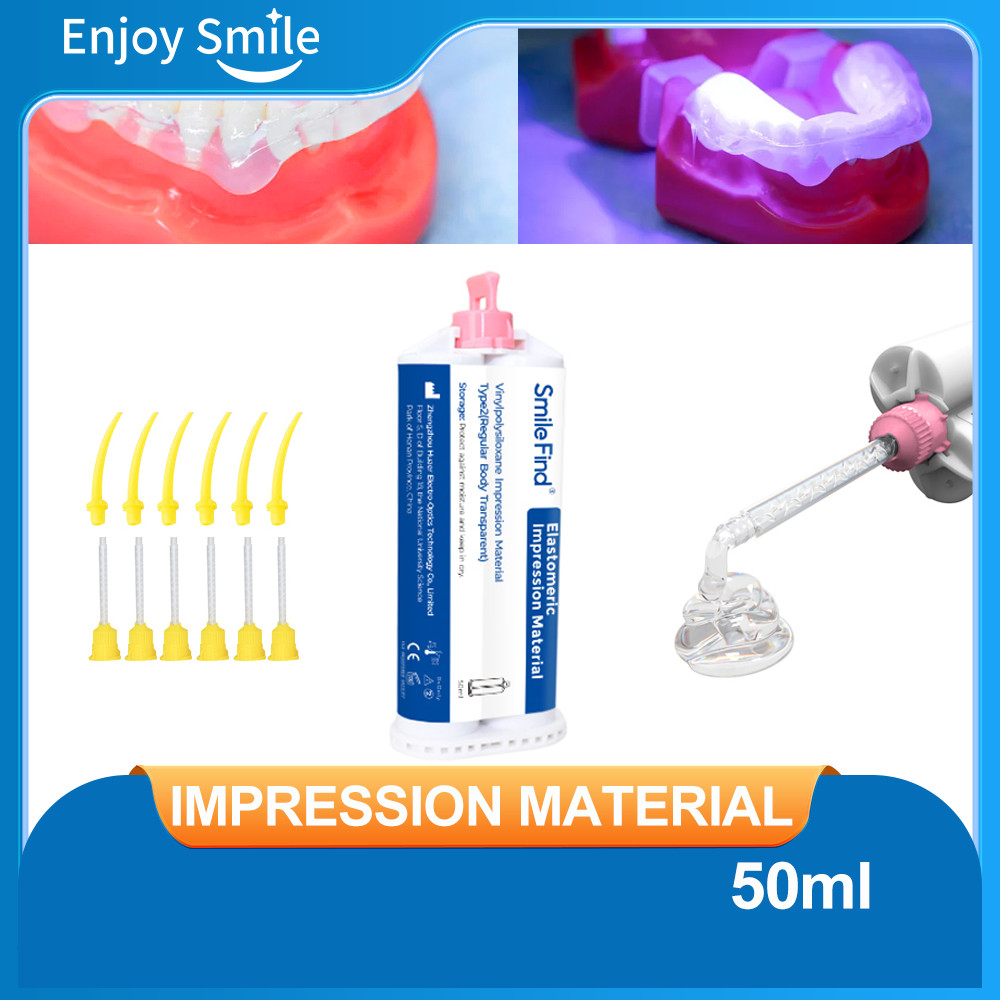 Dental Clear Heavy Body Silicone Addition Transparent Impression ...