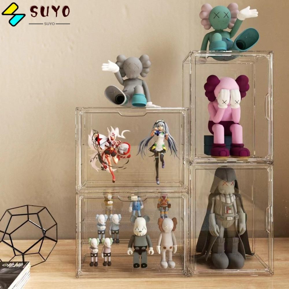SUYO Acrylic Display Rack, Waterproof Popmart Storage , Creative ...