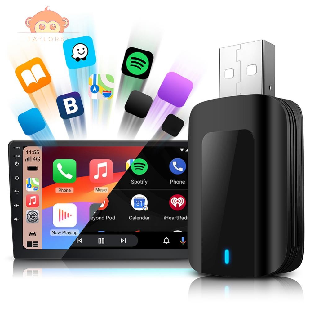 Wireless Apple CarPlay Adapter,Android Adapter/dongle For CarPlay ...