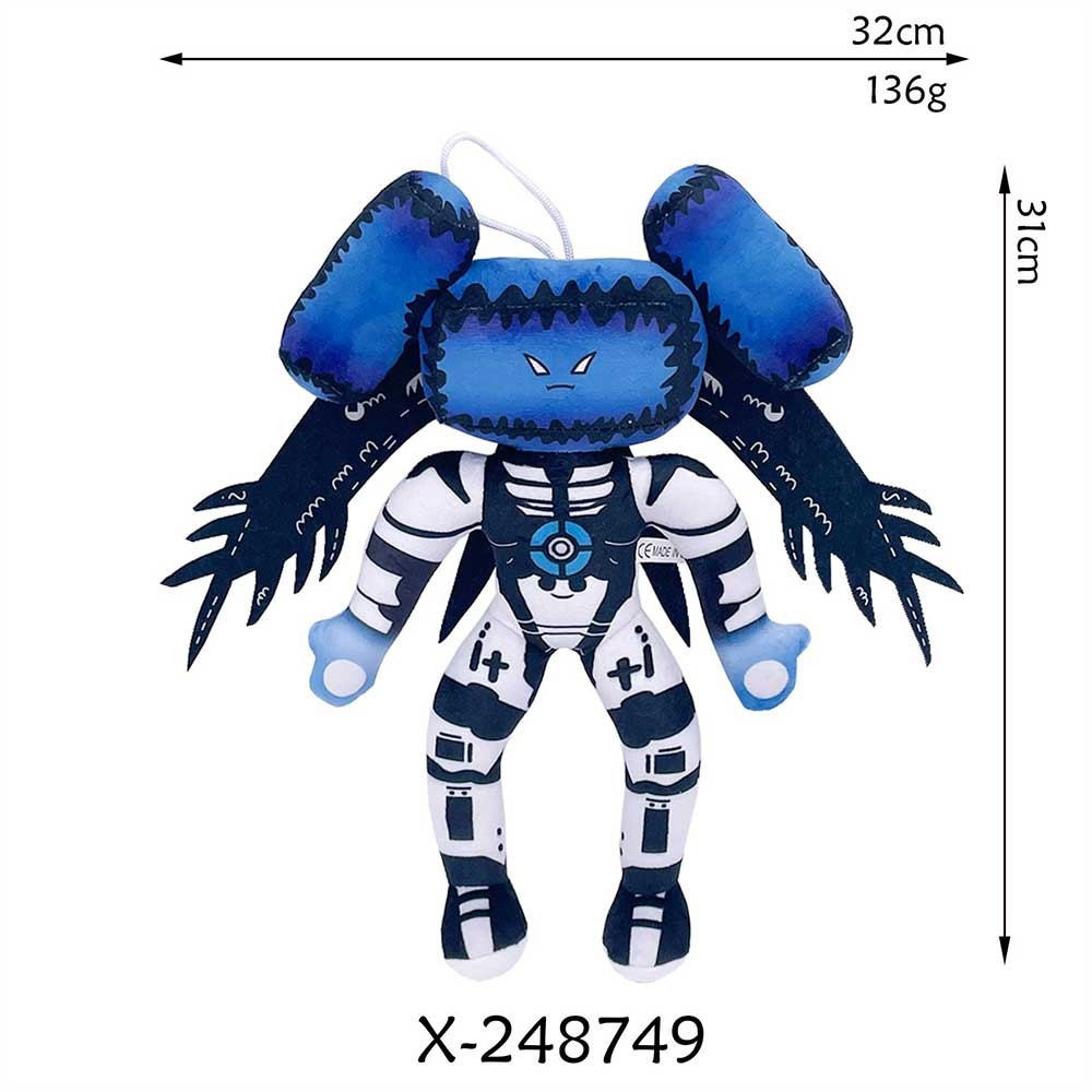 Skibidi Toilet Plush Doll Gift For Kids Computer Man Titan Cartoon ...