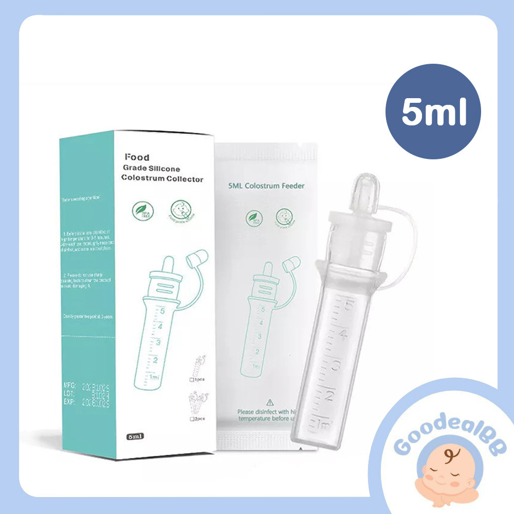 GoodealBB Colostrum Collector 1pc 5ml - Efficient Breast Milk ...