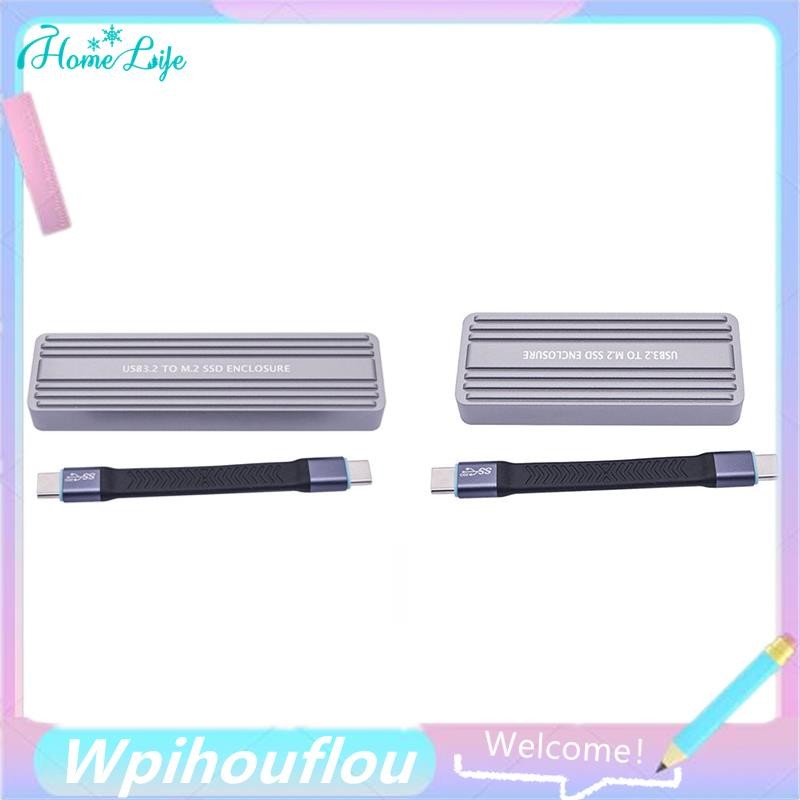 [HoME&life] M.2 NVMe NGFF SSD Enclosure USB 3.2 GEN 2 to M.2 SSD 20Gbps ...