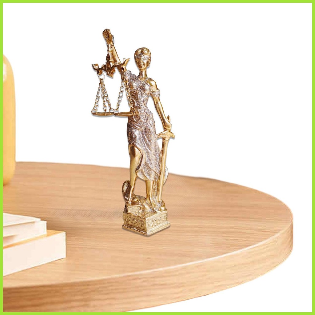 Resin Lady Justice Statue Resin Law Blind Lady Sculpture Collection ...