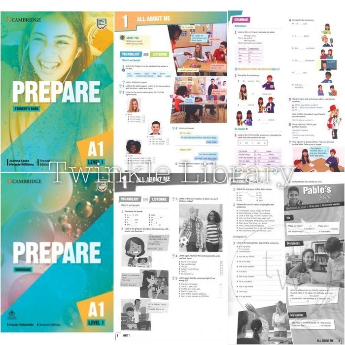 Prepare 2nd Edition Level 1 (A1) / Level 2 (A2) / Level 3 (A2) / Level 4 (B1) / Level 5 (B1 ...