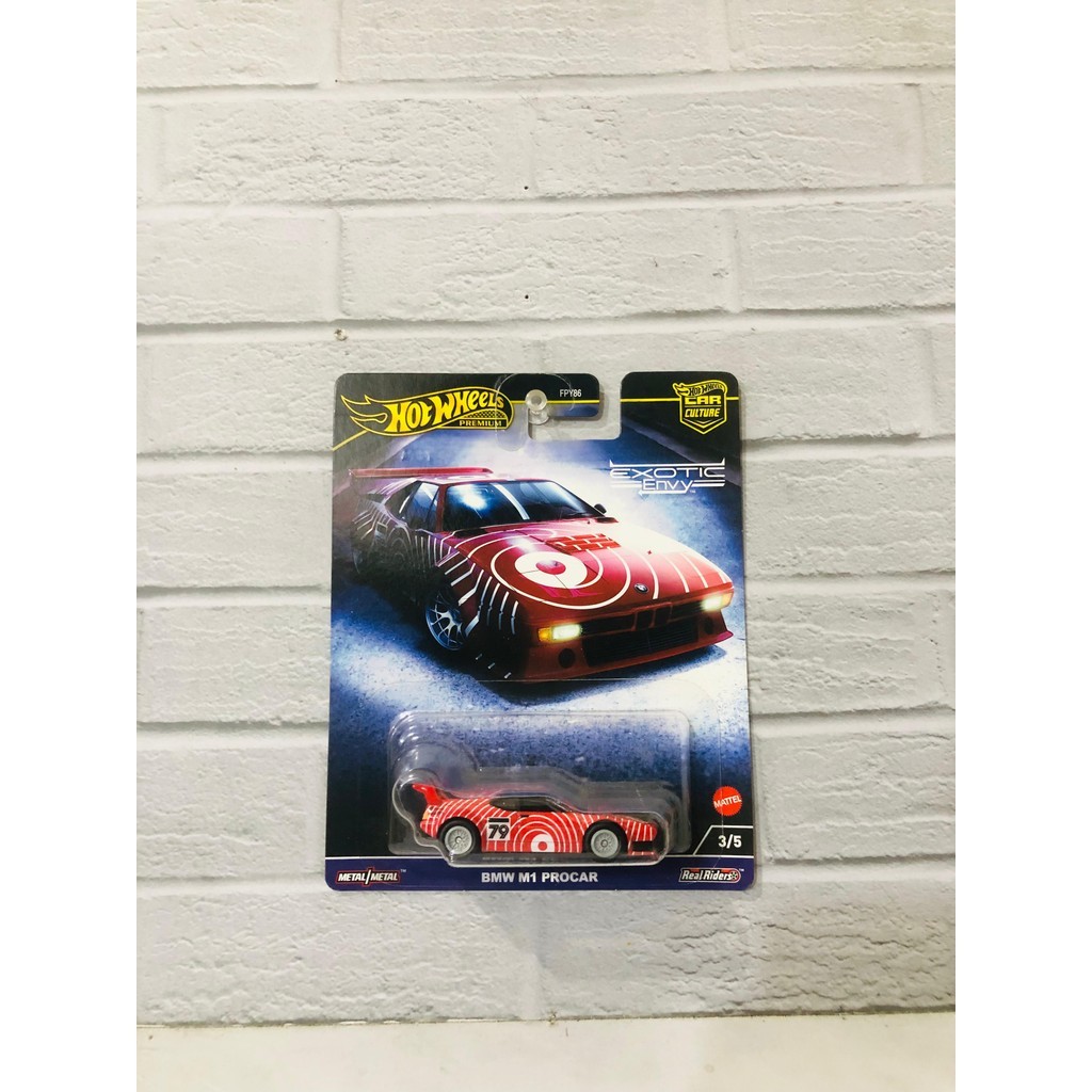 Hot Wheels Premium Car Culture Exotic Envy BMW M1 Pro Car | Shopee Malaysia