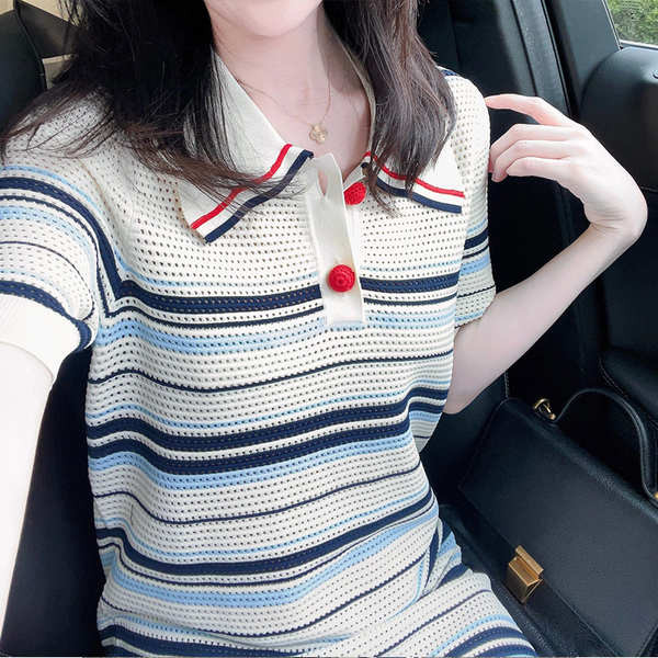 dress merdeka busyra baju dress wanita korean style polo dress women ...