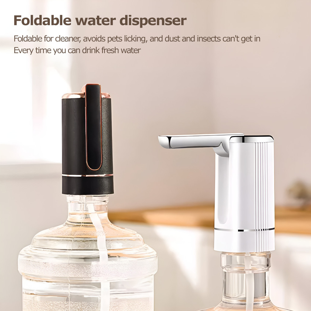 Foldable Automatic Water Dispenser Pump Automatic Drinking Water Bottle ...