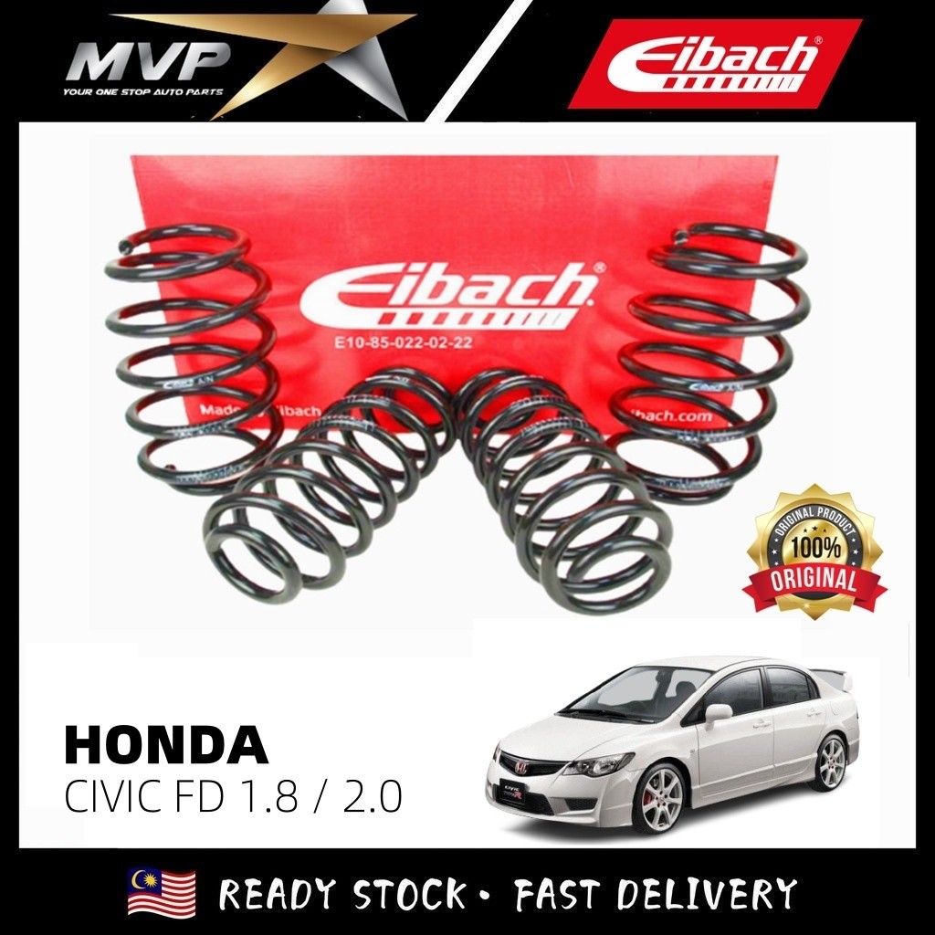 Original Eibach Sport Spring Honda Civic FD 1.8/2.0 Eibach Pro Kit ...