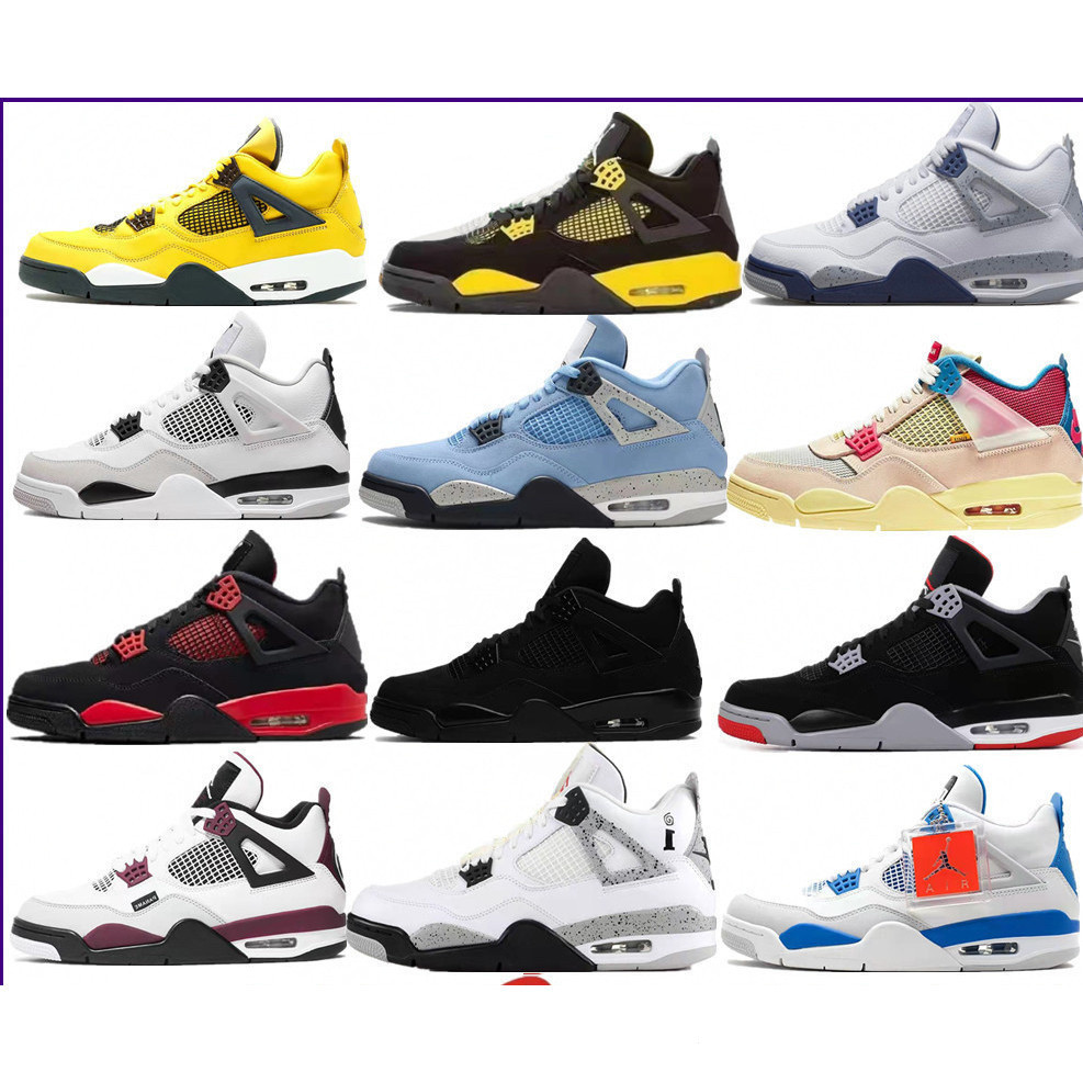 aj4Men's and Women's Sports Basketball Shoes Goddess of Lightning ...