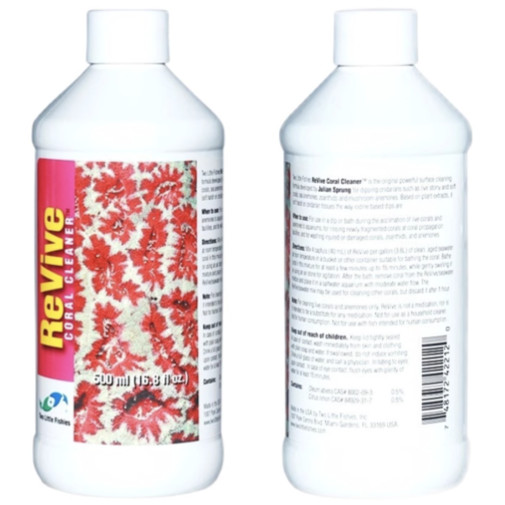 Coral DIP - CORAL CLEANING AND DISEASE PREVENTION SOLUTION – REVIVE ...