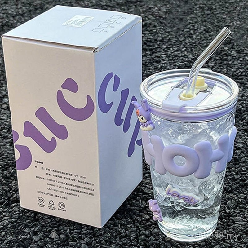 Korean Glass CupinsGood-looking Colorful Good-looking Female Student ...