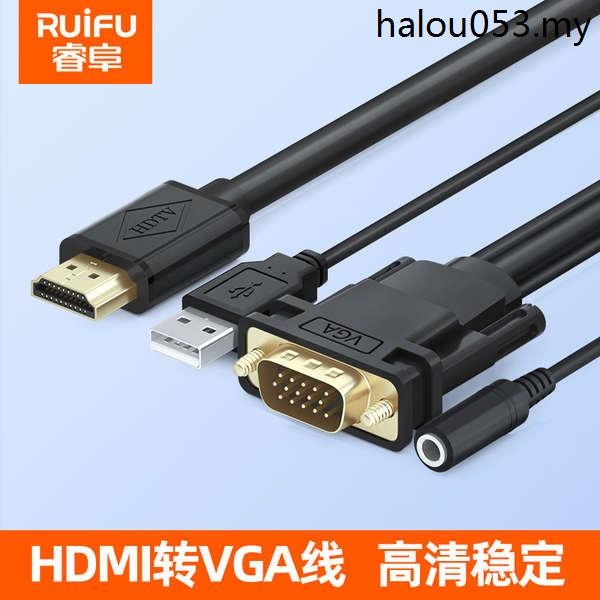 Hdmi to vga Converter with Audio dsub to HD Cable Interface Set-Top Box ...