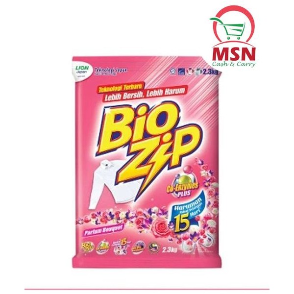 Bio Zip Perfume Bouquet Powder Detergent 2.3kg | Shopee Malaysia